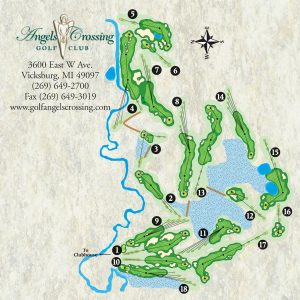 Course Layout – Angels Crossing Golf Club